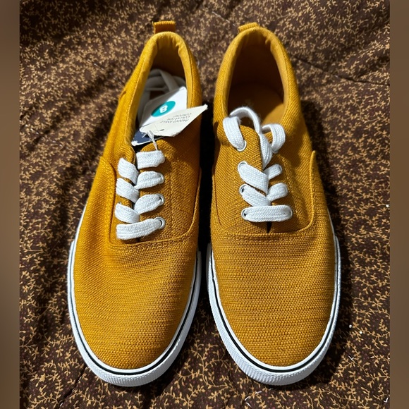 Universal Thread | Shoes | Nwt Golden Yellow Slip On Sneakers | Poshmark